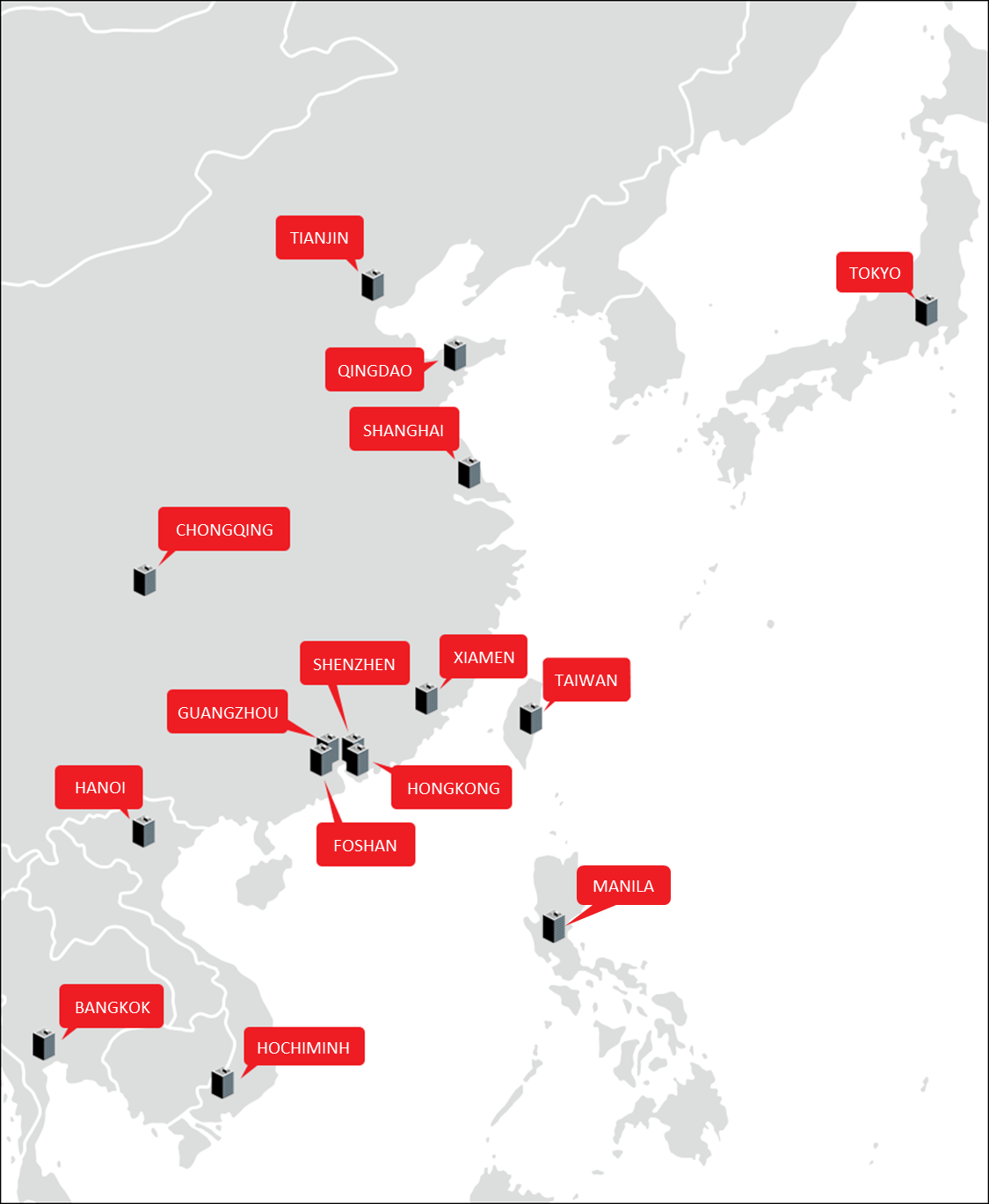 MJ LOGISTICS | WORLDWIDE NETWORK